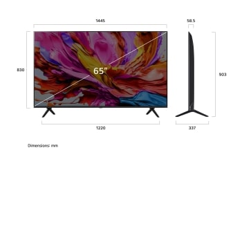 65 Inch 4K Smart TVs with AI & webOS | LG UAE