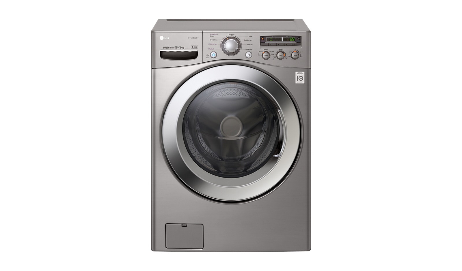LG F10F6RDS27:Front Load Washing Machine with 6 Motion Direct Drive ...