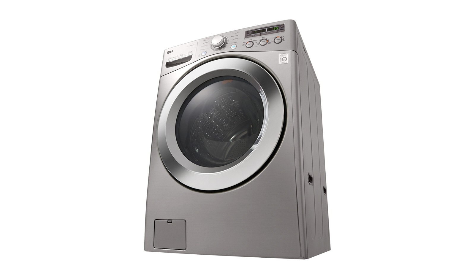 LG F10F6RDS27:Front Load Washing Machine with 6 Motion Direct Drive ...