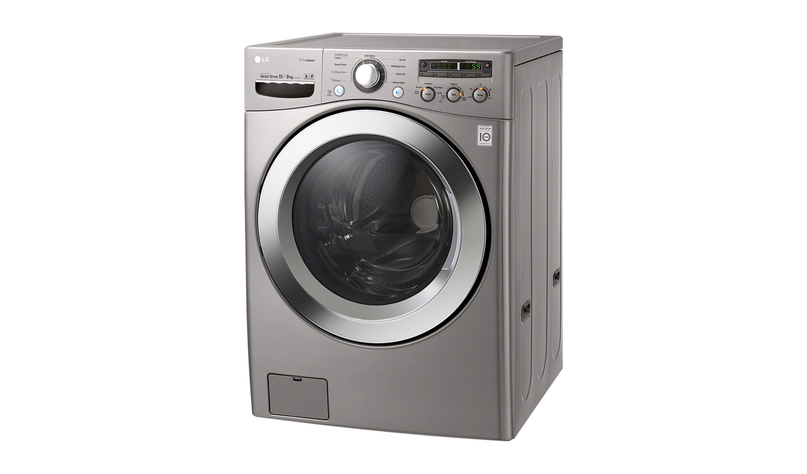 LG F10F6RDS27:Front Load Washing Machine with 6 Motion Direct Drive ...