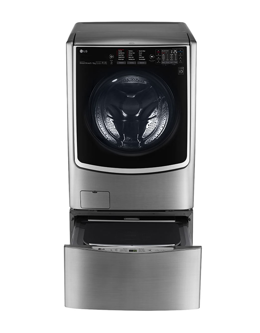 LG TWINWash - Wash Two Loads at the Same Time with Total Capacity of 24 ...