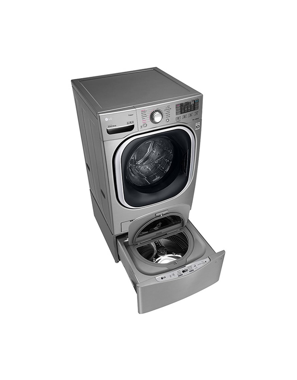 LG TWINWash™ - Wash Two Loads at the Same Time with Total Capacity of ...