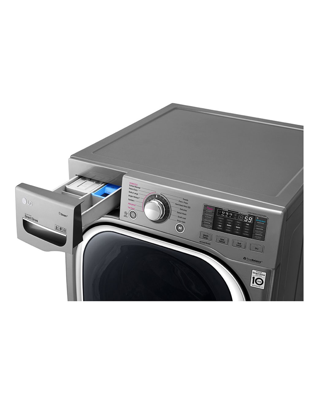 LG TWINWash™ - Wash Two Loads at the Same Time with Total Capacity of ...