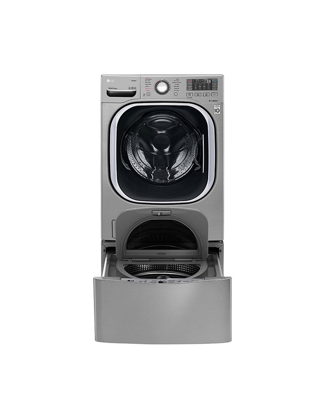 LG TWINWash™ - Wash Two Loads at the Same Time with Total Capacity of ...