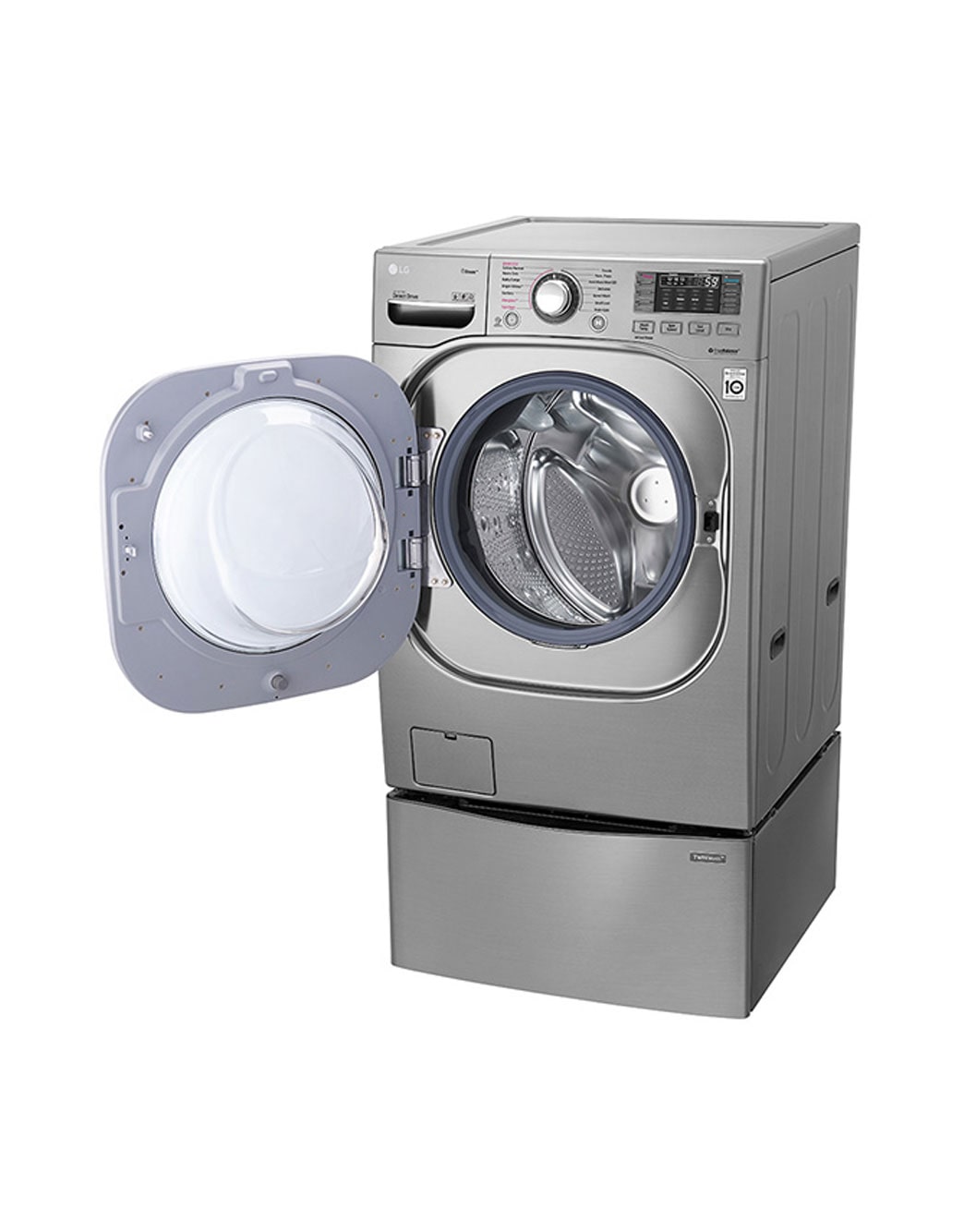 LG TWINWash™ - Wash Two Loads at the Same Time with Total Capacity of ...