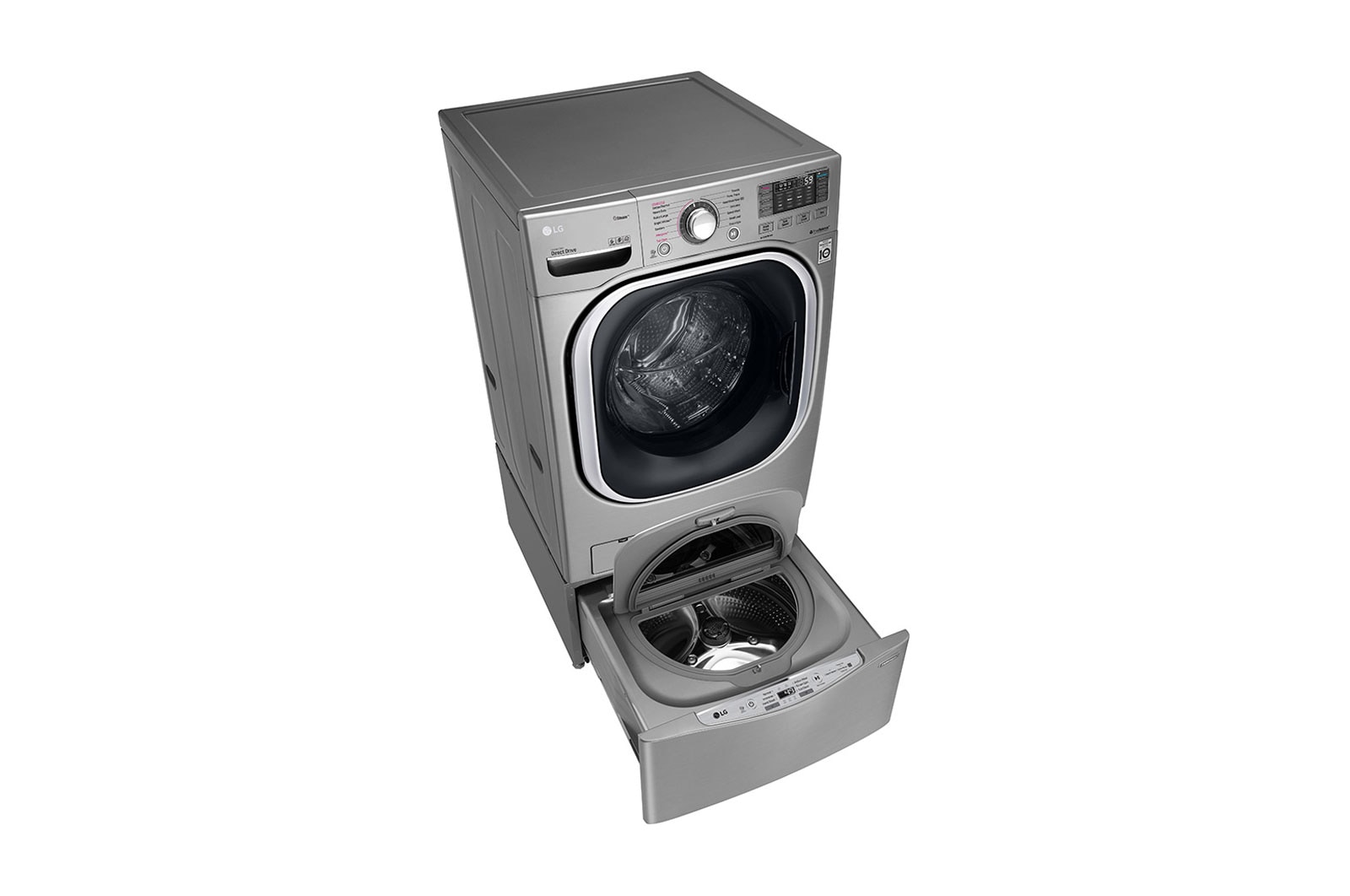 LG TWINWash™ - Wash Two Loads at the Same Time with Total Capacity of ...