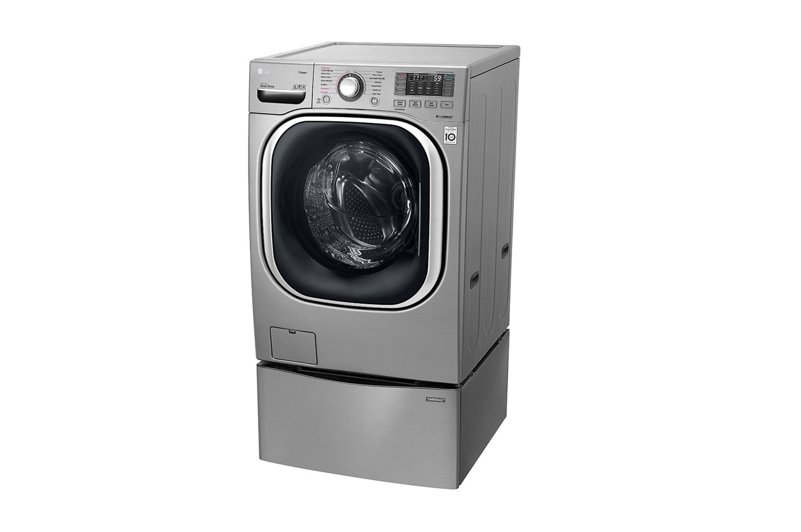 LG TWINWash™ - Wash Two Loads at the Same Time with Total Capacity of ...