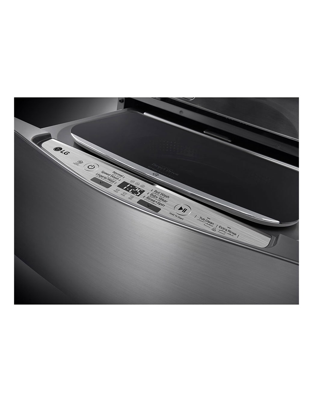 Upgrade your life with LG TWINWash™ Mini Washing Machine