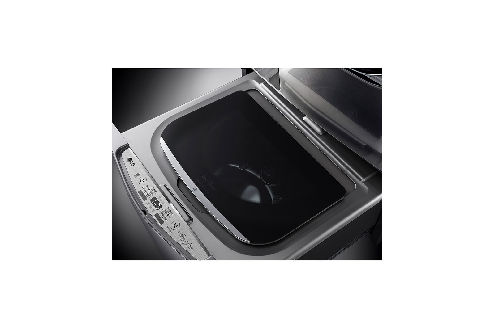 Upgrade your life with LG TWINWash™ Mini Washing Machine