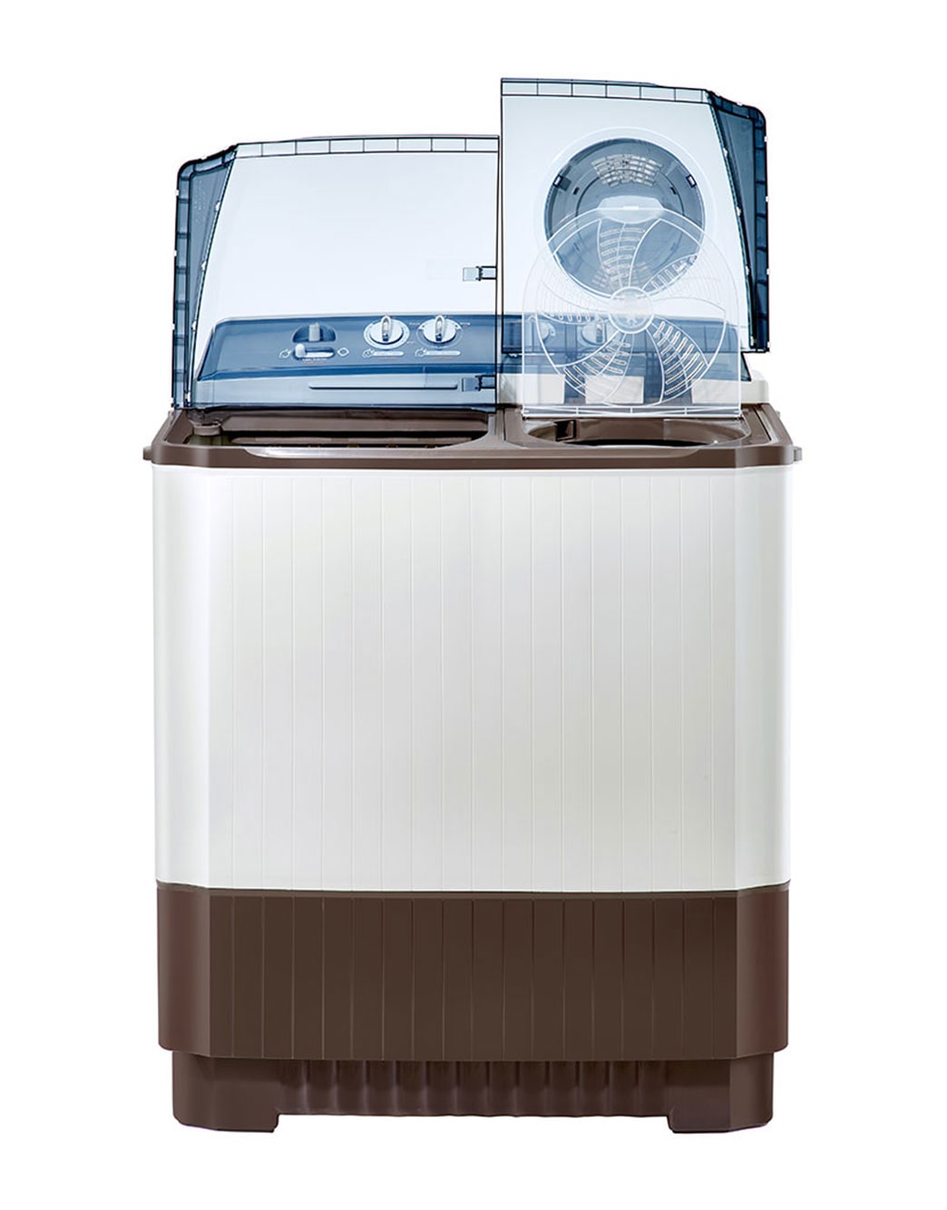 LG 10kg Twin Tub Washing Machine, White | LG UAE