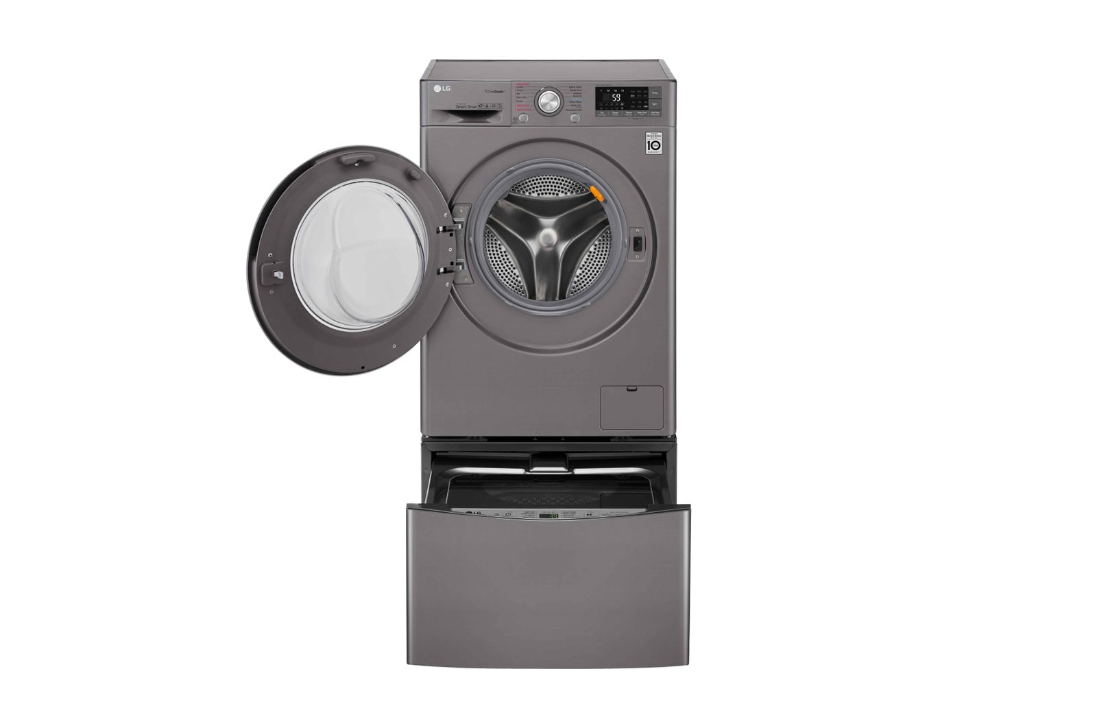 LG TWINWash™, Washer & Dryer, 12 / 7 Kg, 6 Motion Direct Drive ...