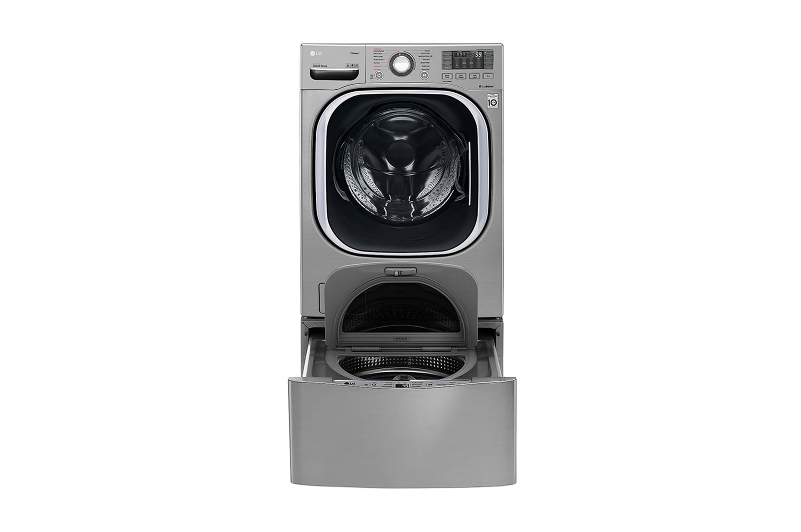 LG LG TWINWash™, Washer & Dryer, 23.5 / 11 Kg, 6 Motion Direct Drive ...