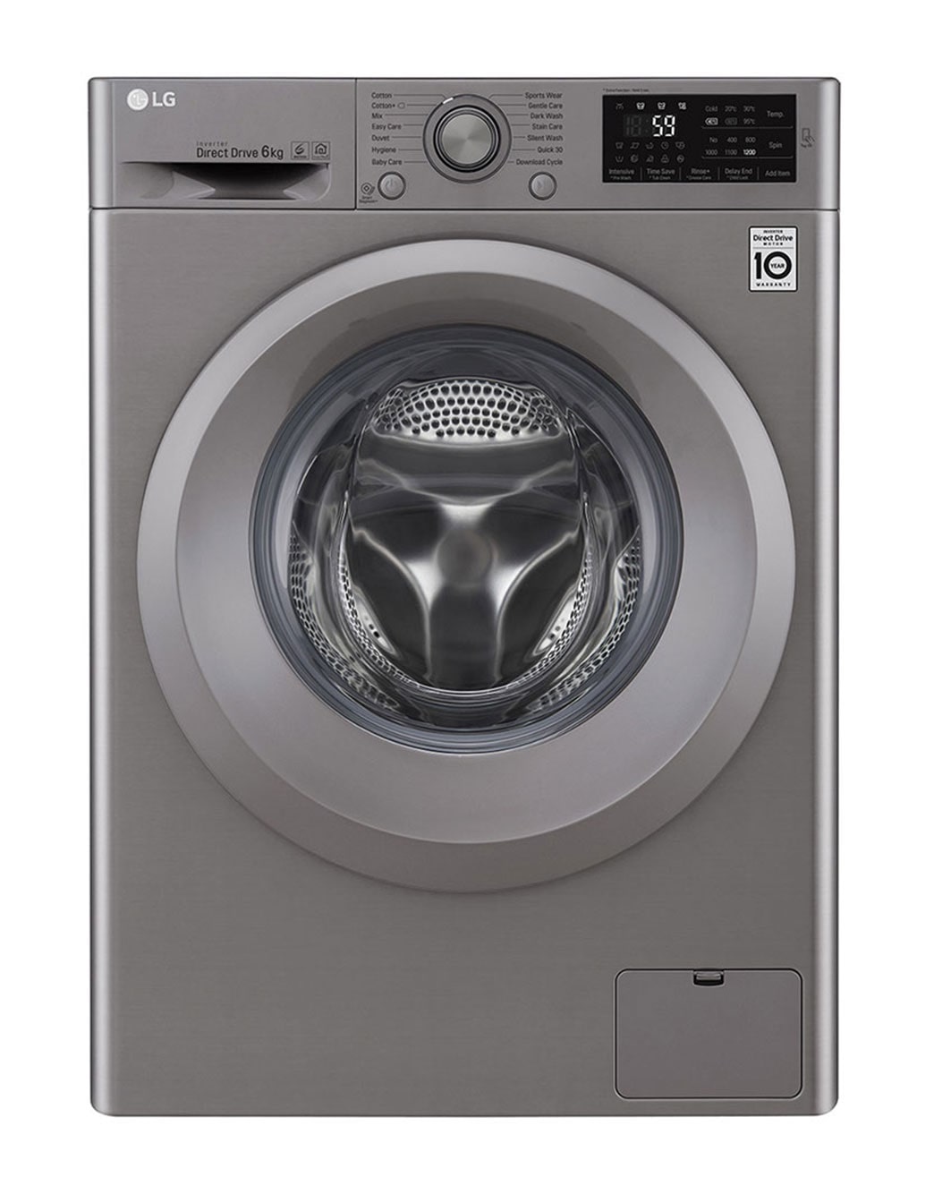 Front Load Washer, 6 Kg, 6 Motion Direct Drive | LG UAE