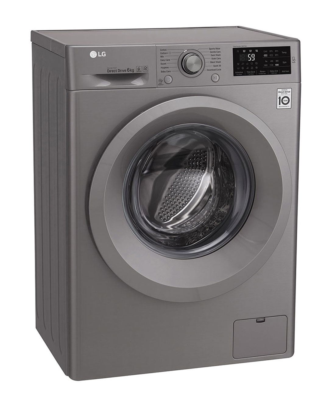 Front Load Washer, 6 Kg, 6 Motion Direct Drive | LG UAE