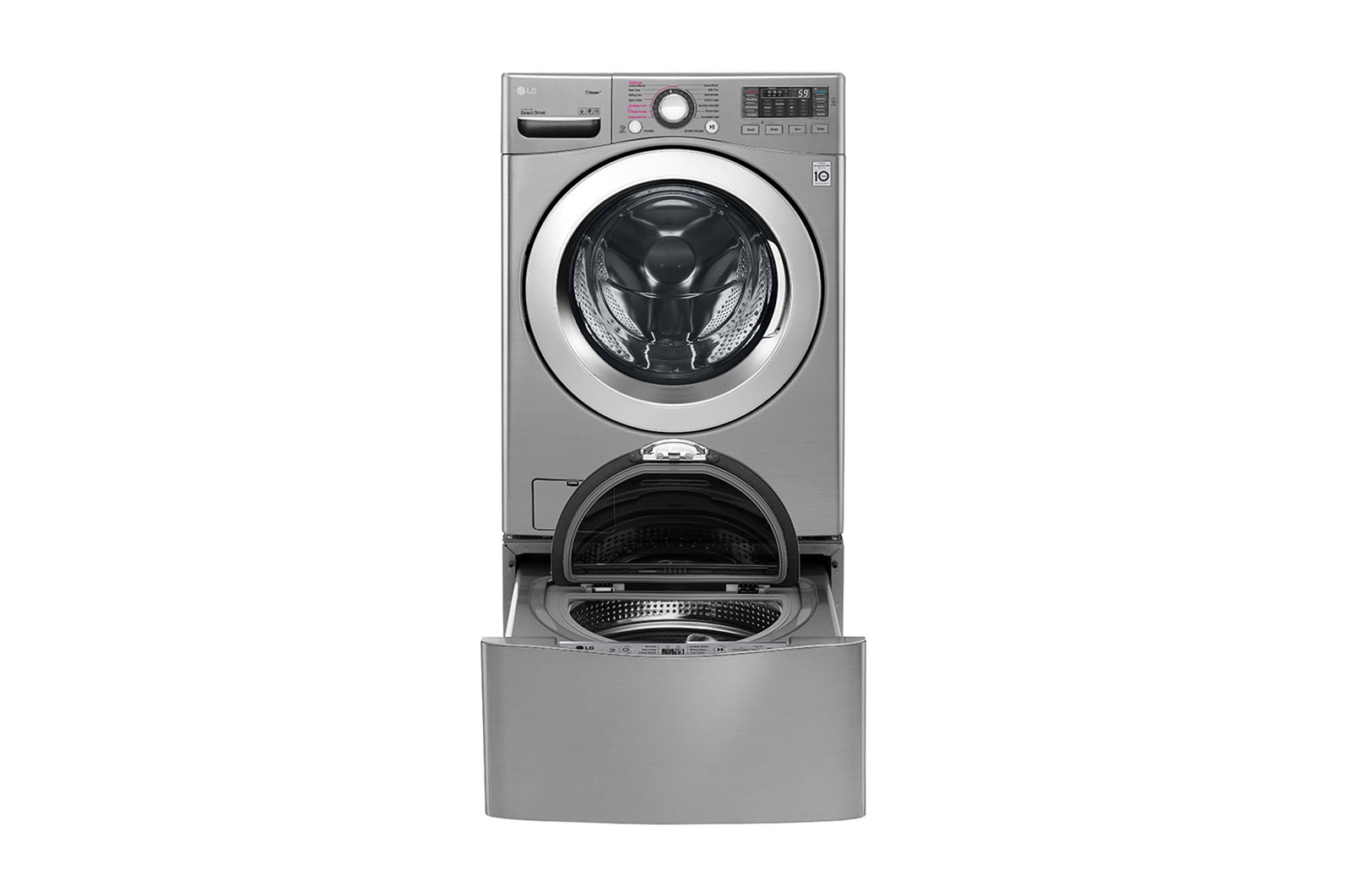 LG TWINWash™, Washer & Dryer, 21.5 / 10 Kg, 6 Motion Direct Drive ...