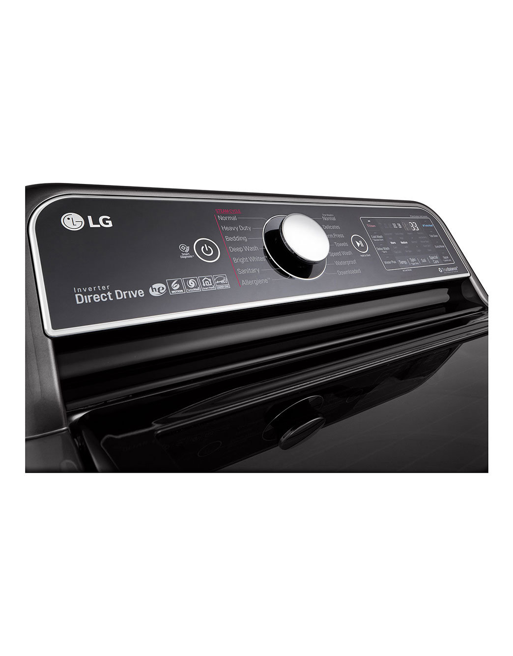 LG 18kg Top Load Washing Machine, Black | LG UAE