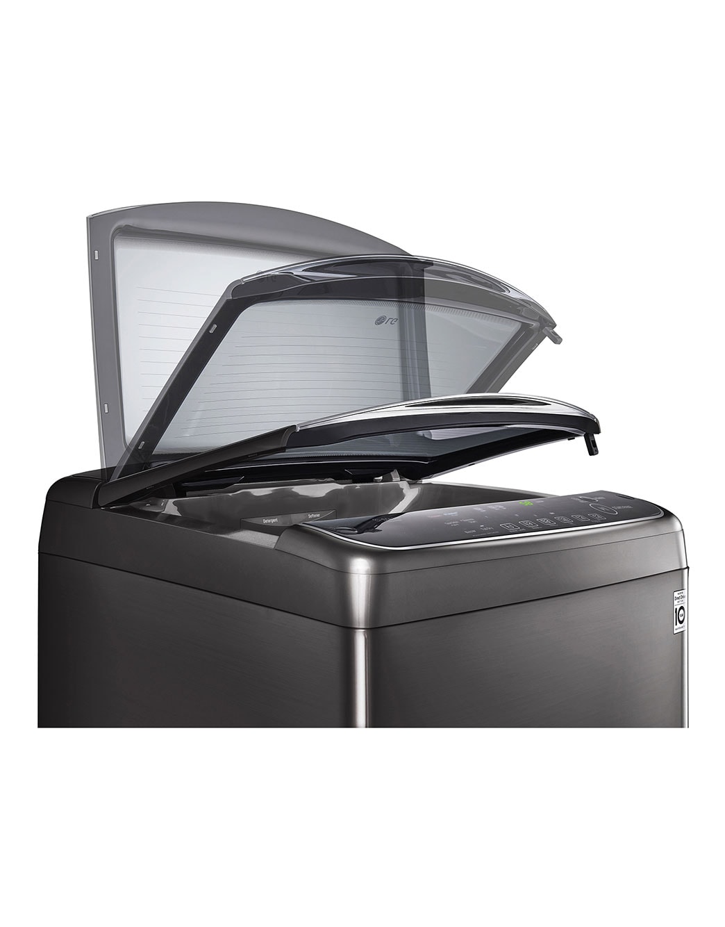 LG Top Load Washing Machine 16kg, Black | LG UAE