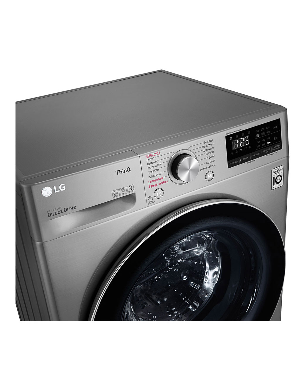 LG 10.5kg Washing Machine, AI DD™, ThinQ™ | LG UAE