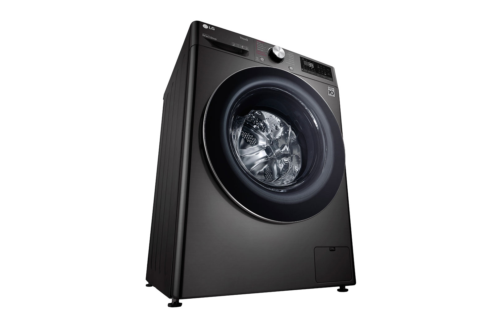 LG Washing Machine with Dryer, 10.5/7kg, Black | LG UAE