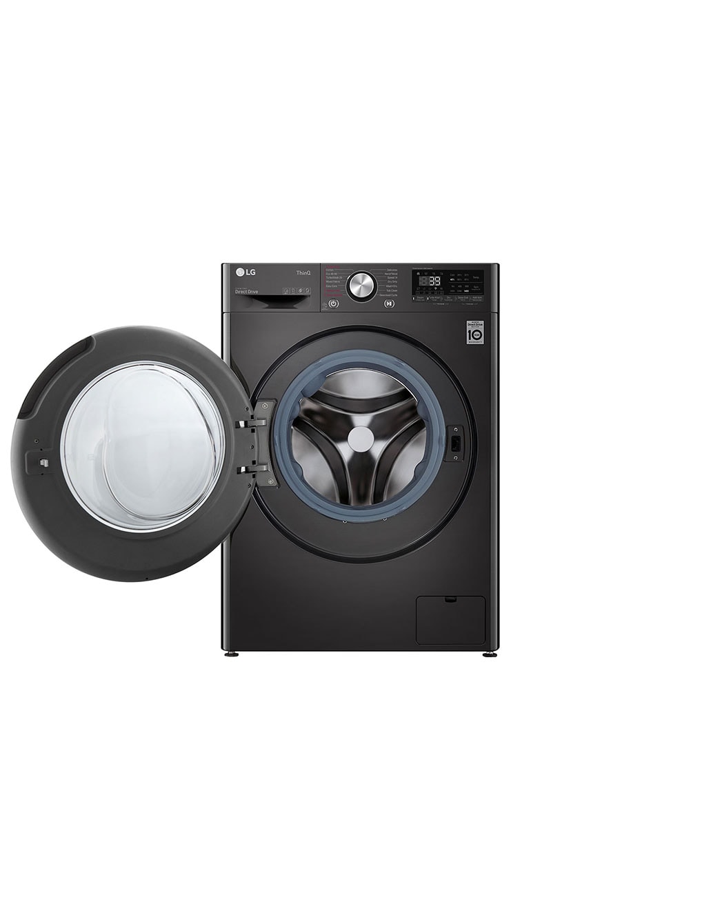 LG Washing Machine with Dryer, 10.5/7kg, Black | LG UAE