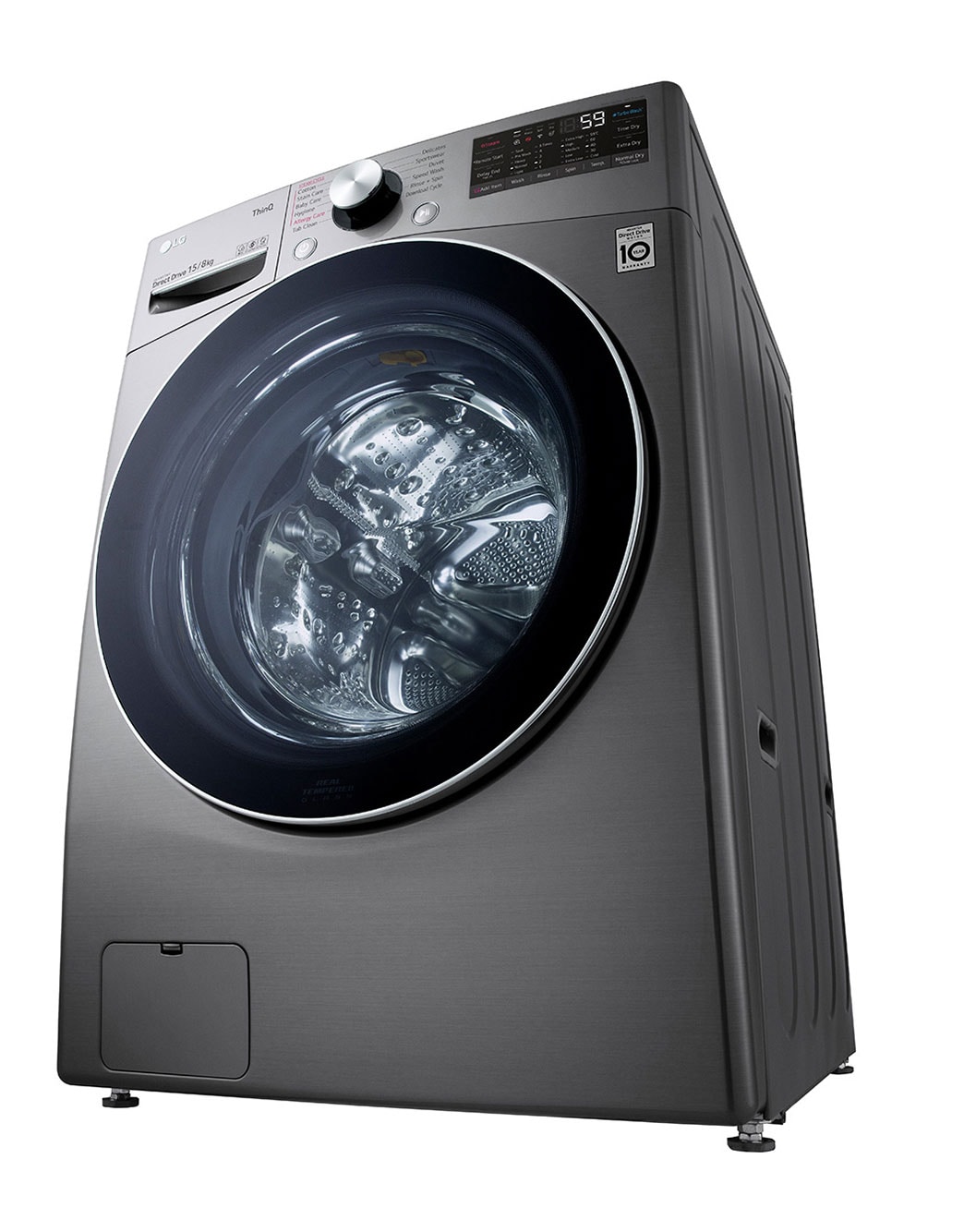 LG Washing Machine with Dryer, 15/8kg, AI DD™| LG UAE