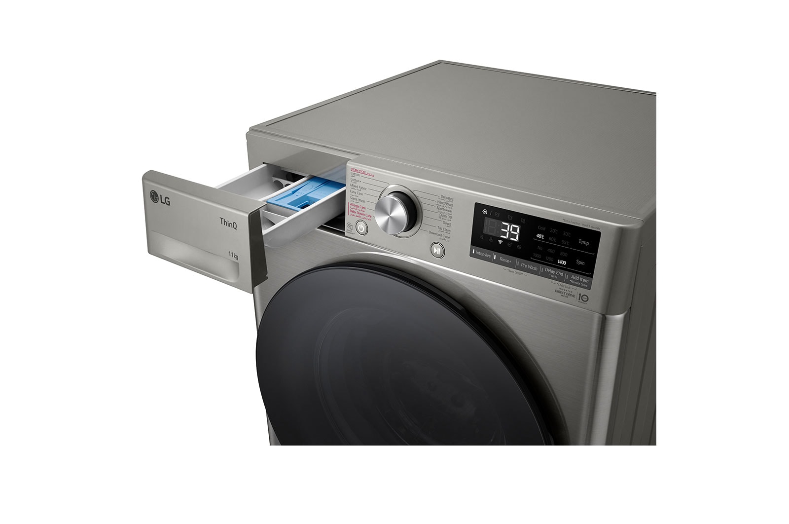 LG VIVACE 11kg Washing Machine, Direct Drive | LG UAE
