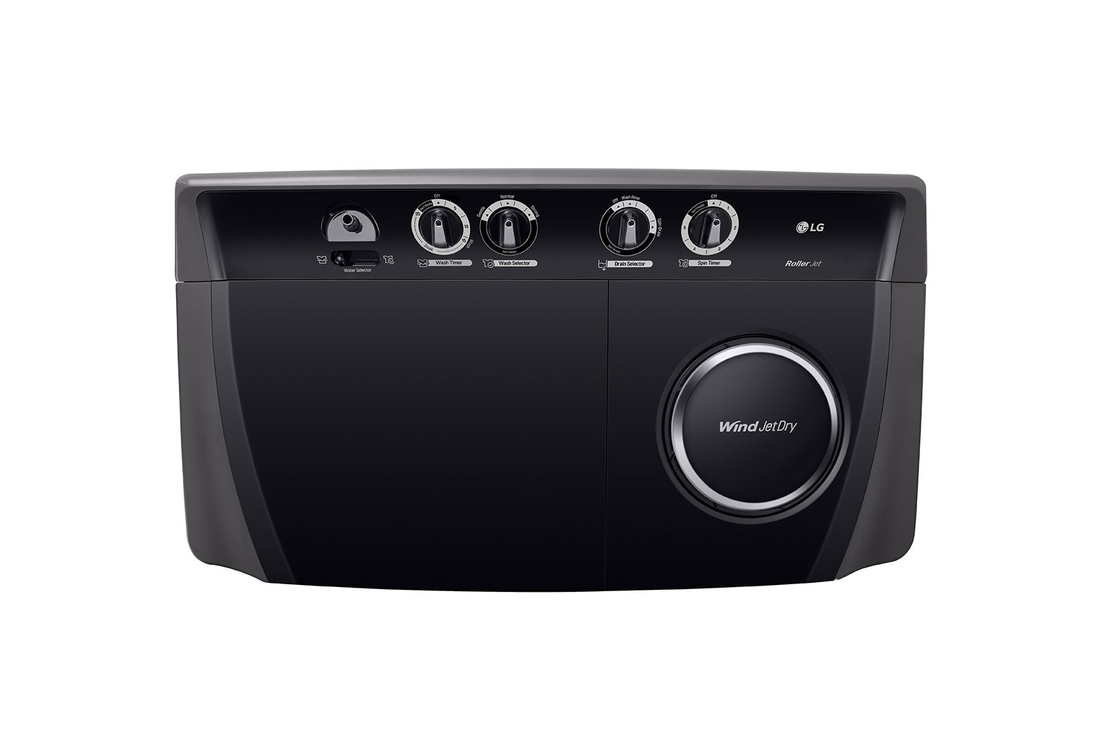 LG 10kg Twin Tub Washing Machine, Roller Jet, White | LG UAE