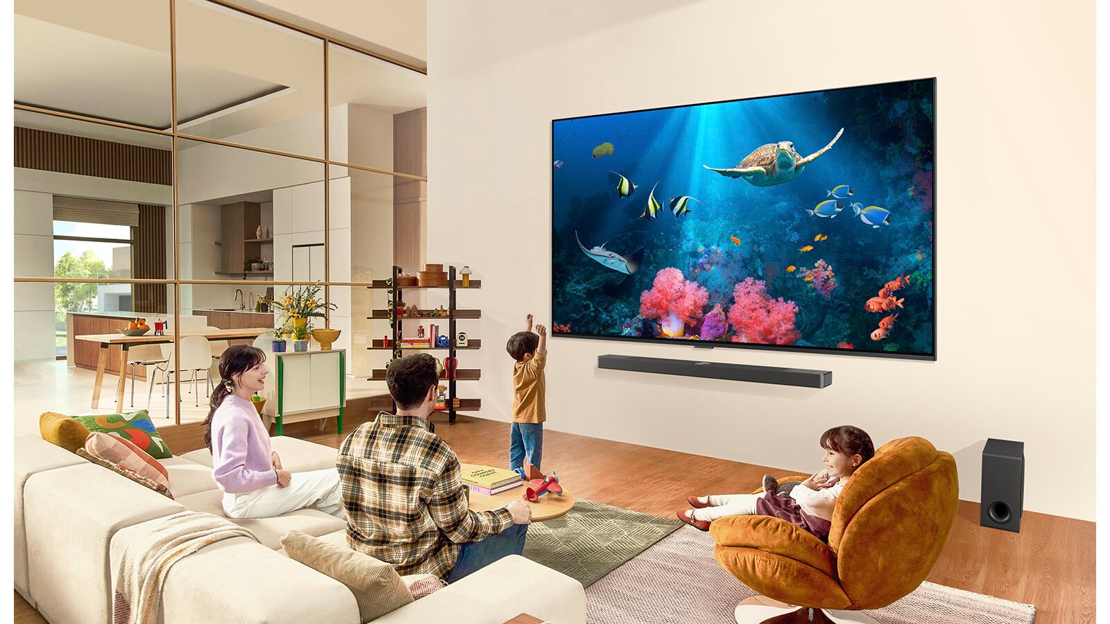 تلفزيون LG QNED MiniLED AI QNED90 4K Smart TV 2024 الذكي مقاس 65 بوصة - 65QNED90T6A | إل جي الإمارات