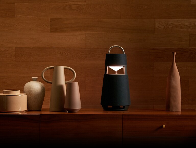 LG XBOOM 360 RP4 - Omnidirectional 360˚ Sound Portable Wireless ...