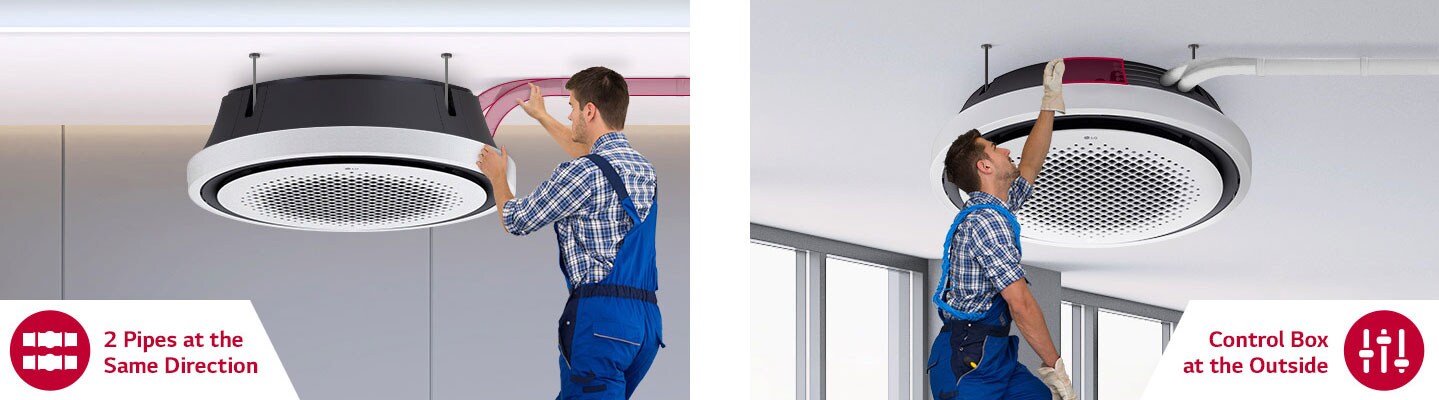 LG Round cassette | HVAC | LG Africa Business