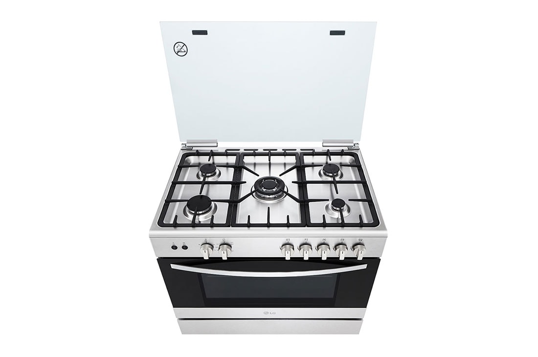 LG Gas Cooker, 5 Cook Zones, Removable Door | LG Africa