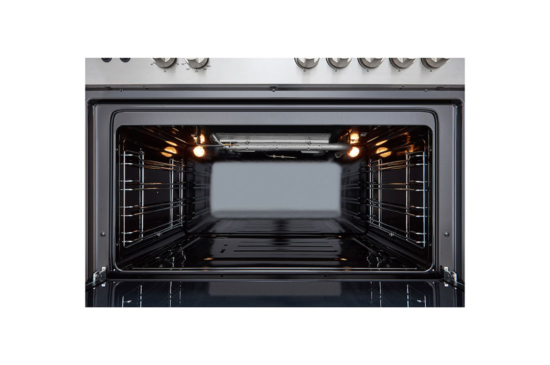 LG Gas Cooker, 5 Cook Zones, Removable Door | LG Africa