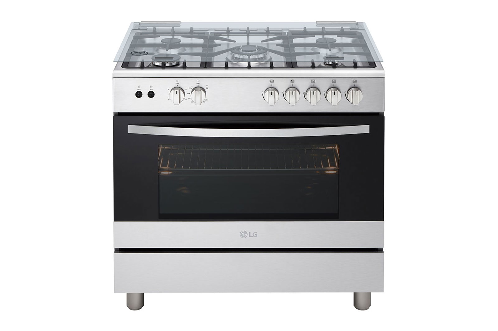 LG Gas Cooker, 5 Cook Zones, Removable Door | LG Africa