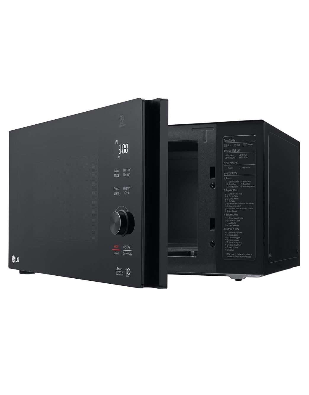 LG Microwave oven 42L, Smart Inverter, Even Heating and Easy Clean ...