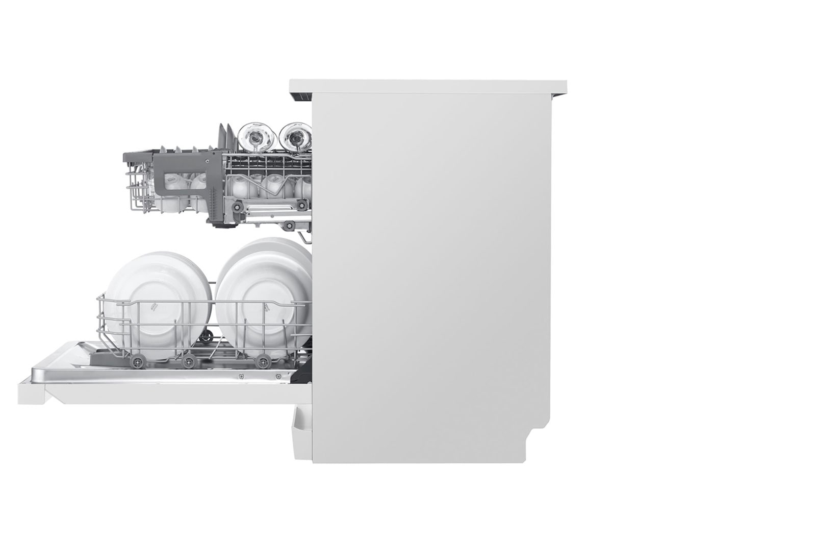 LG Dishwasher with 14 Place Setting - LG DFB512FW| LG Africa