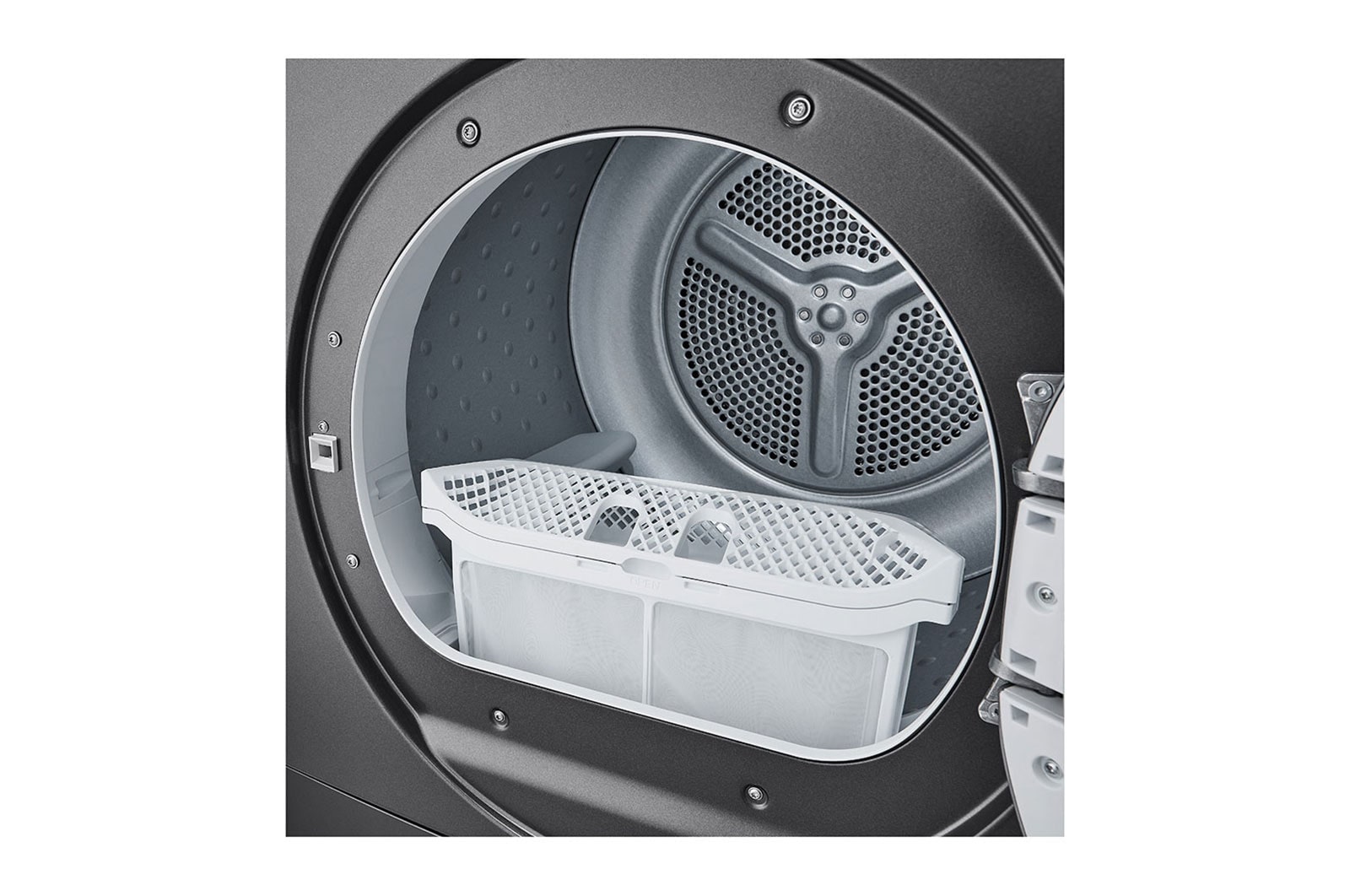 8KG Heat Pump Dryer Dark Silver - RH80T2SP7RM | LG Africa
