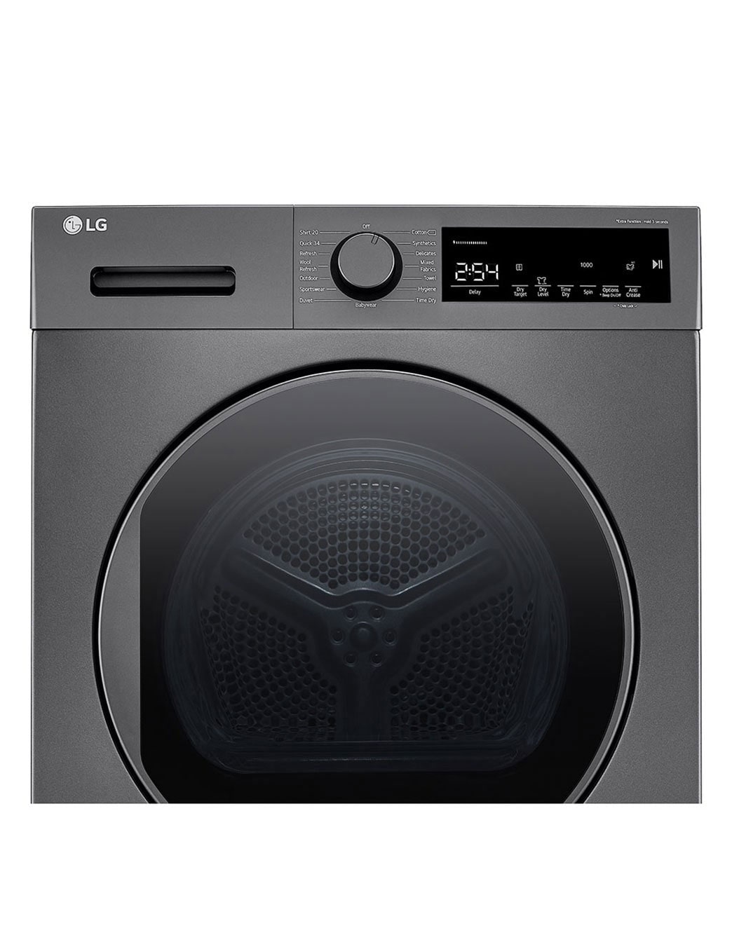 8KG Heat Pump Dryer Dark Silver - RH80T2SP7RM | LG Africa