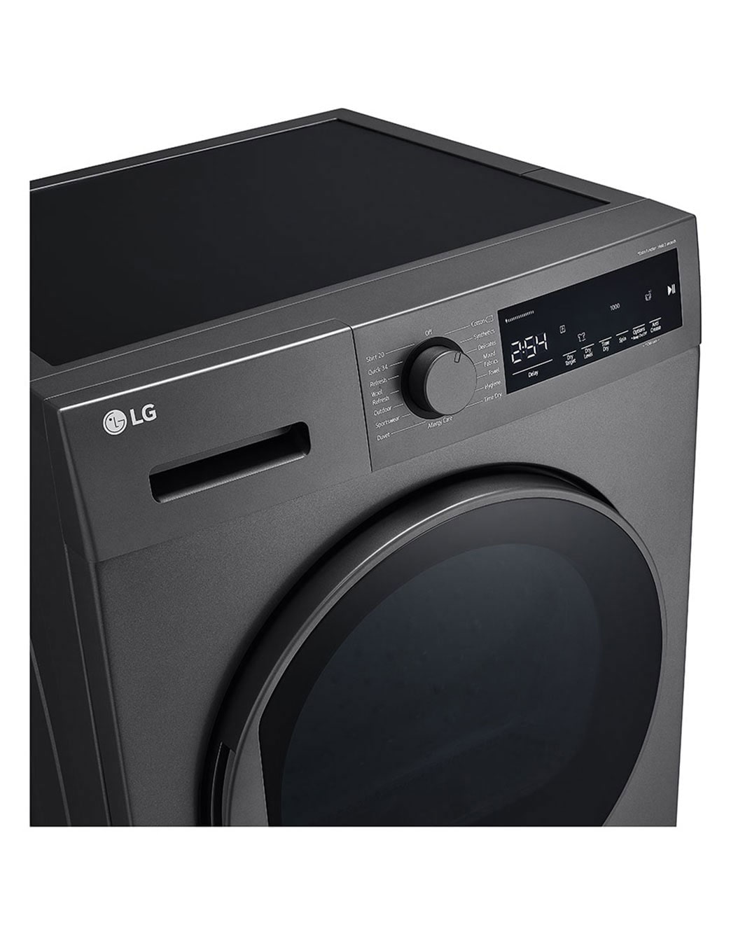 8KG Heat Pump Dryer Dark Silver - RH80T2SP7RM | LG Africa