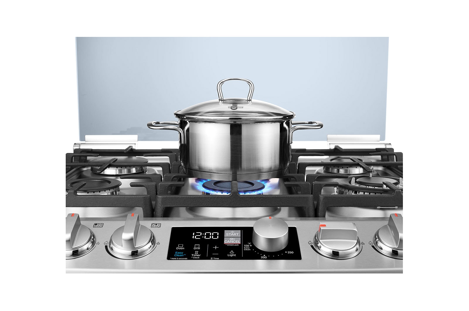 LG 6 Burners Power Gas Cooker - LF762S : Support & Info