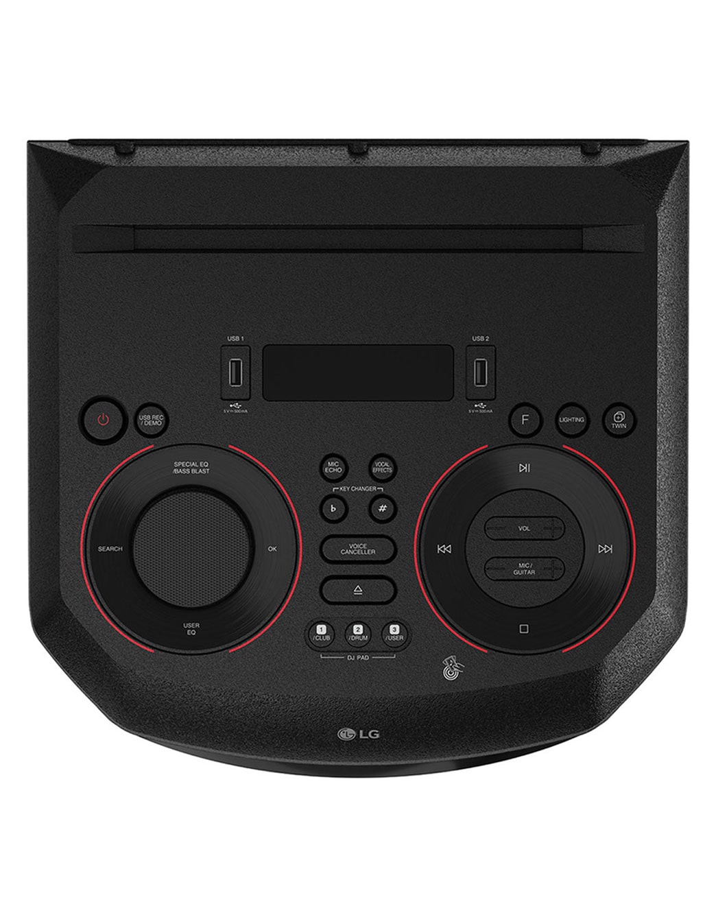 LG XBOOM ON7, Super Bass Boost, Bass Blast, Party Strobe, DJ App & DJ ...
