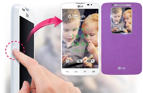 LG D380: L80 Dual Mobile With Knock Code & Fast Snapshot l LG Africa