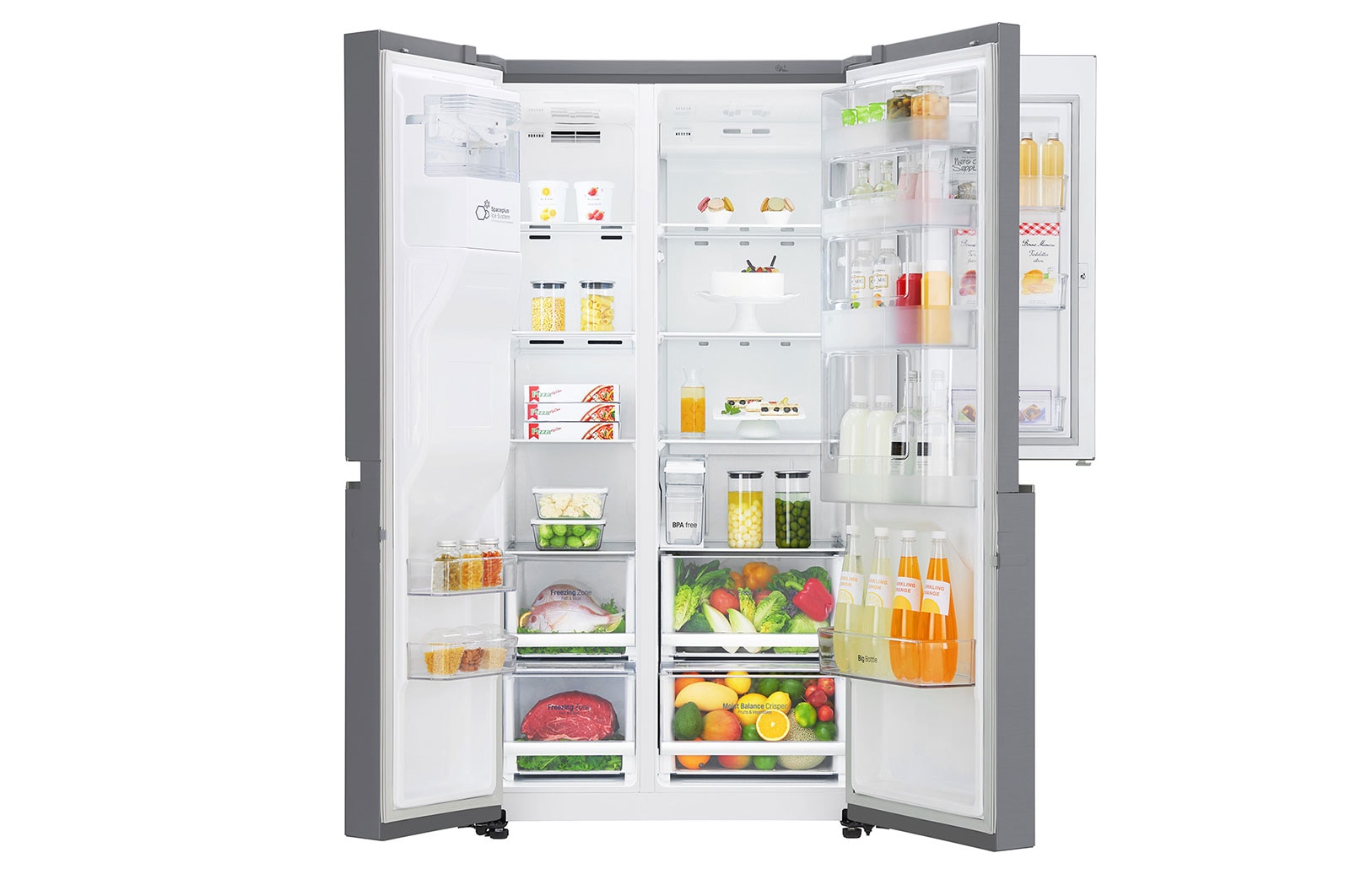 Shop LG Side by Side 668L Refrigerator | LG GC-J247SLLV Specs ...