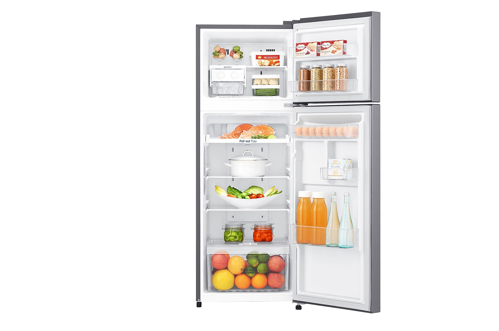 Shop LG 225L Top Freezer Refrigerator | LG GN-G222SLCB Specs & Features ...