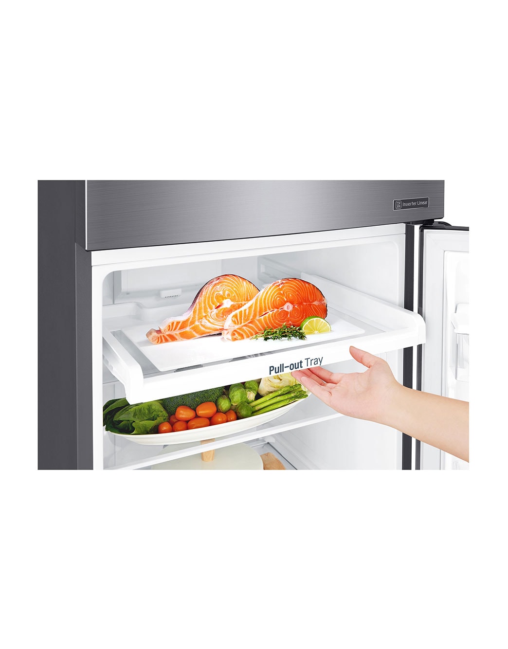 Shop LG 225L Top Freezer Refrigerator | LG GN-G222SLCB Specs & Features ...