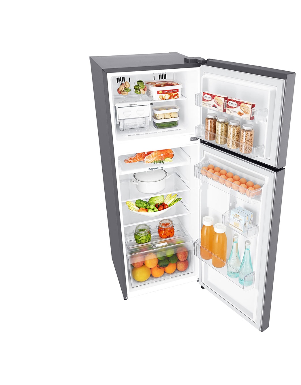 Shop LG 225L Top Freezer Refrigerator | LG GN-G222SLCB Specs & Features ...