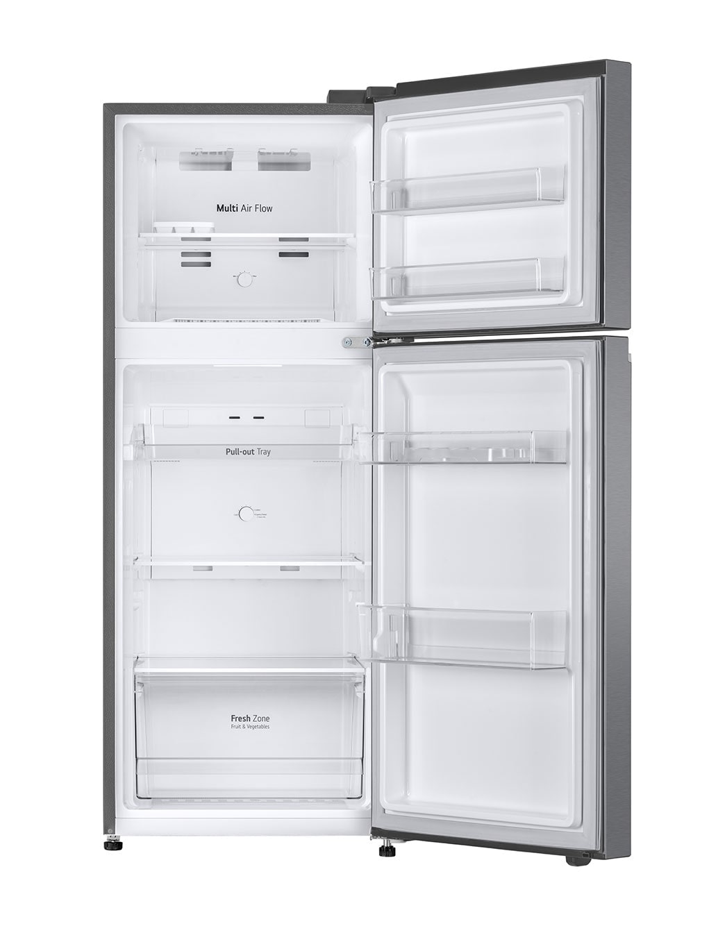 235L Top Freezer Fridge in Dark Graphite Steel | LG Africa