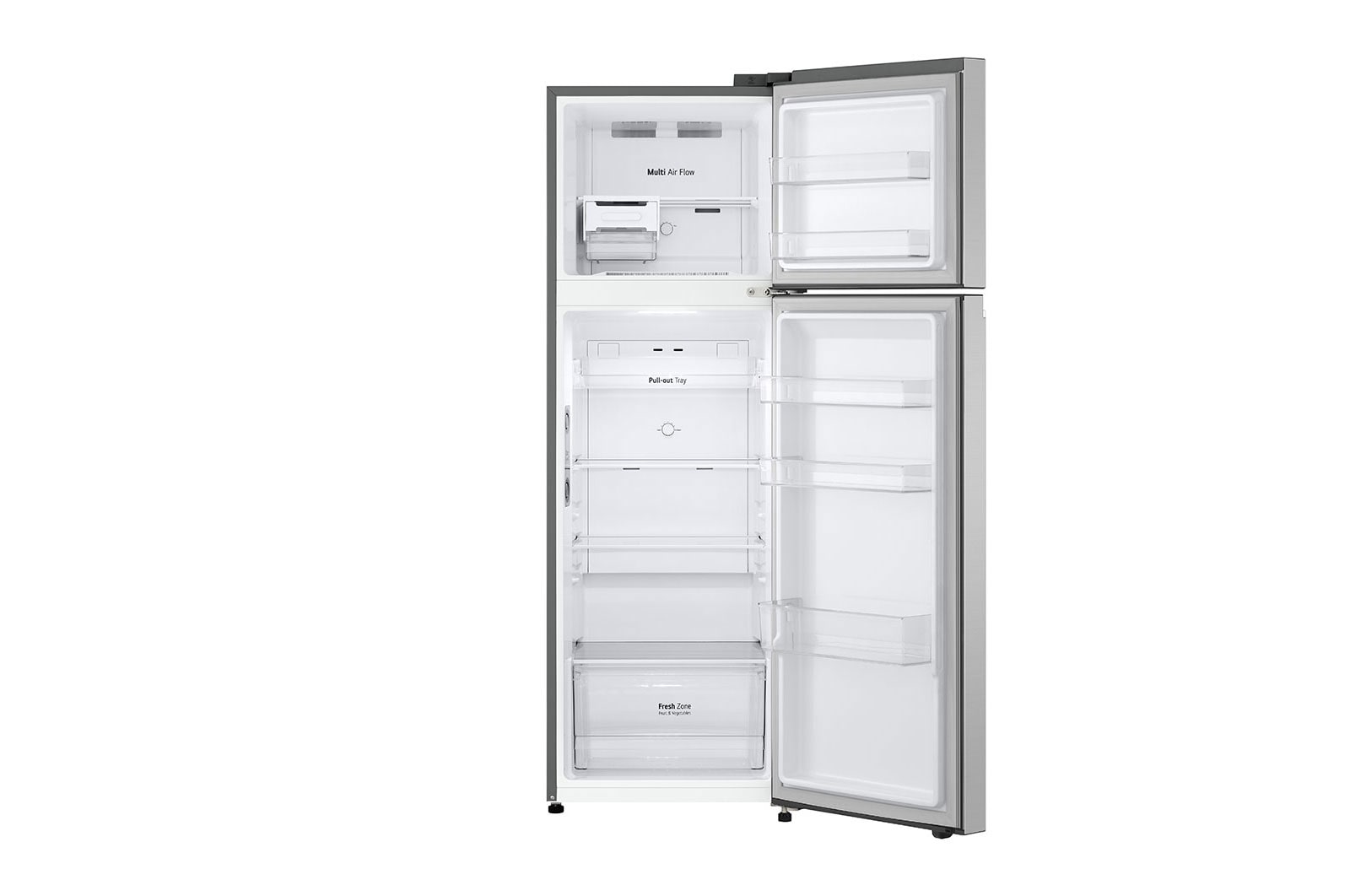 285L Top Freezer Fridge in Platinum Silver3 | LG Africa