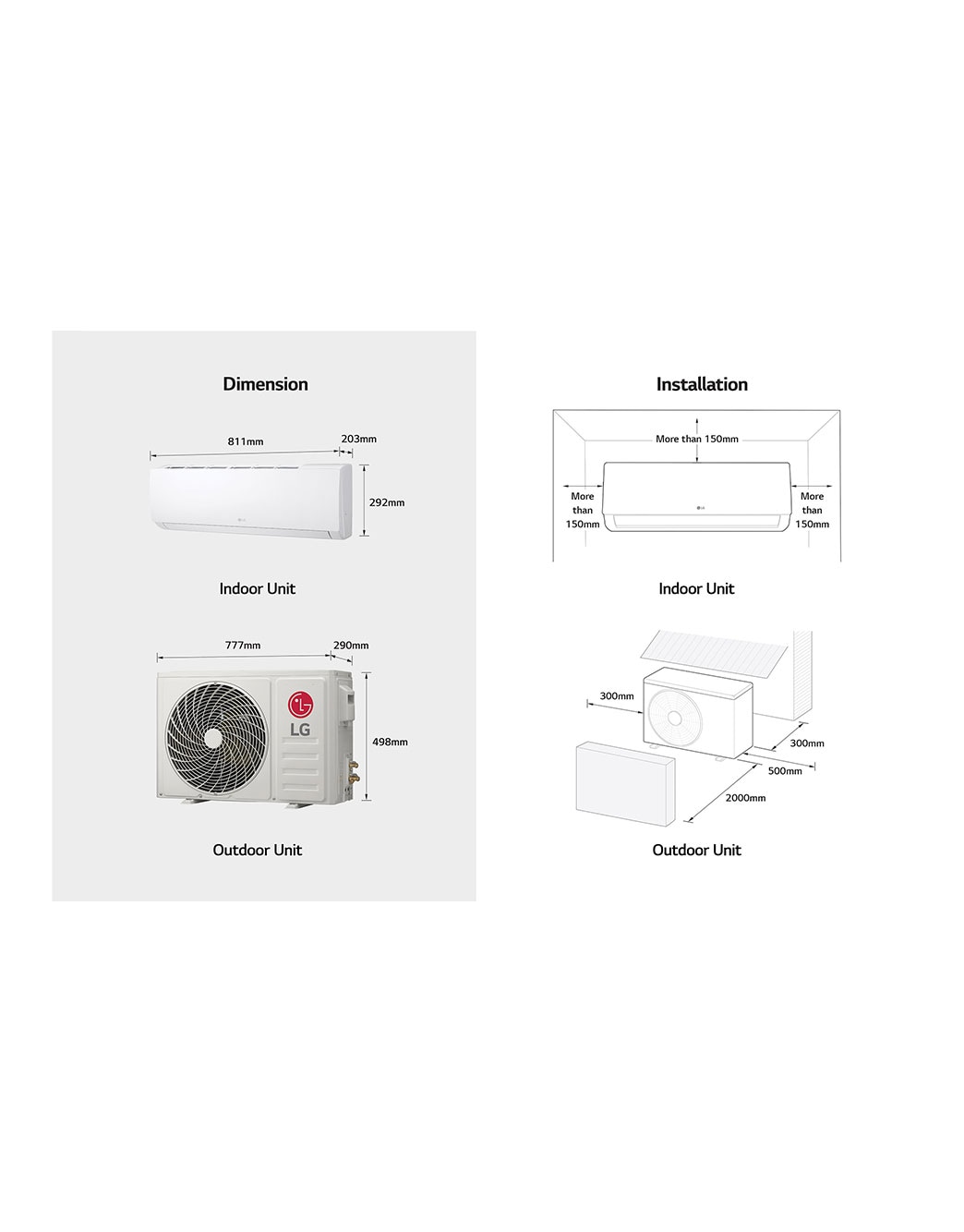 LG 2023 2 Ton Split AC with Rotary Compressor| LG Africa