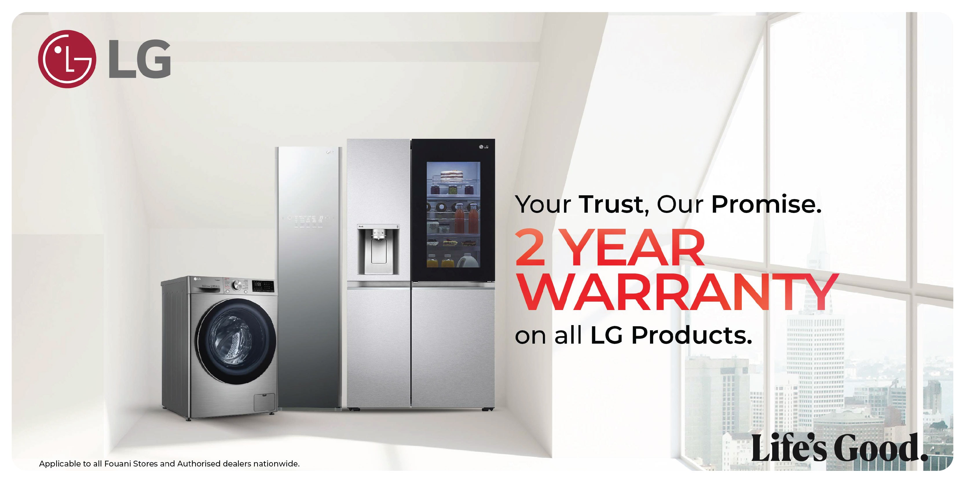 Consumer Electronics: TVs, Home Entertainment & Appliances | LG Africa