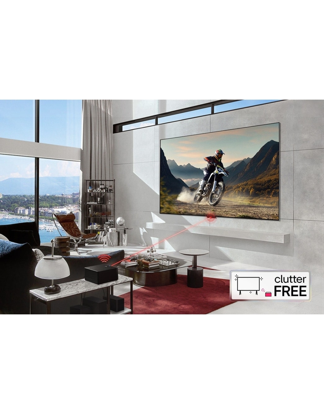 97 inch LG SIGNATURE OLED M4 True Wireless TV with 4K 120Hz Video ...